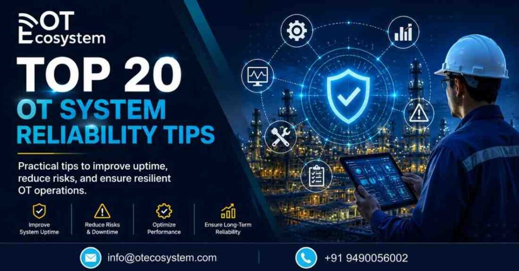 Top 20 OT System Reliability Tips - OT Ecosystem